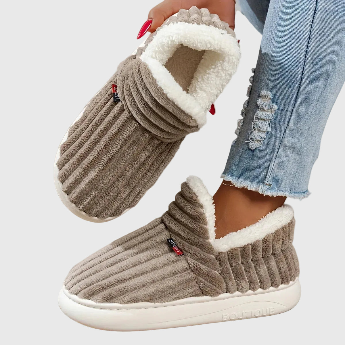 Michelle | Cozy supportive slippers – Michael & Amanda Boston