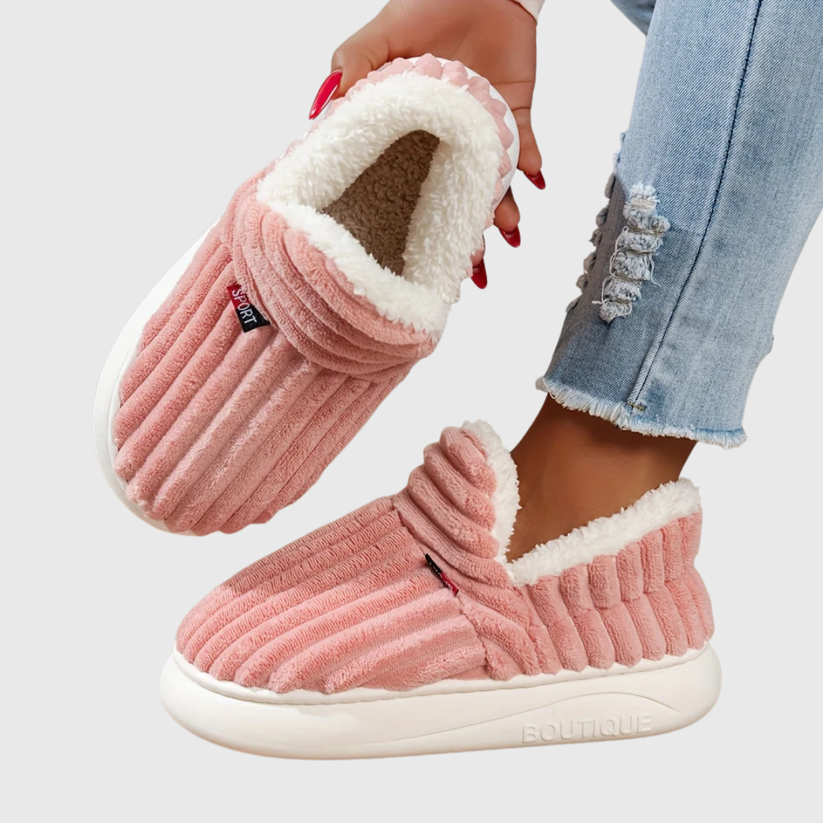 Michelle | Cozy supportive slippers – Michael & Amanda Boston